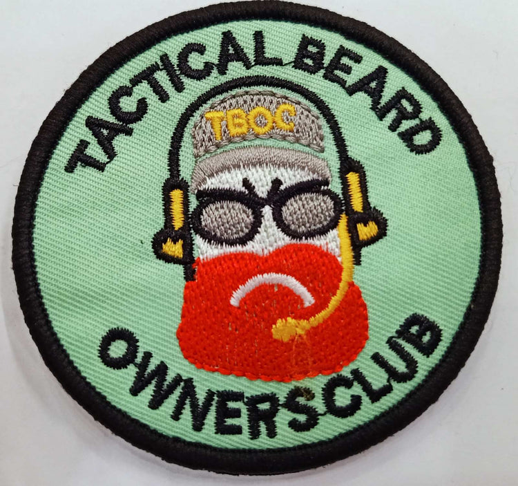 Tactical Beard Owners Club Morale Patch – Para Shop Manila